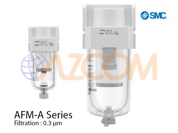 ミストセパレーターSMC AFM-Aシリーズ（ろ過0.3ミクロン） - AZCOM