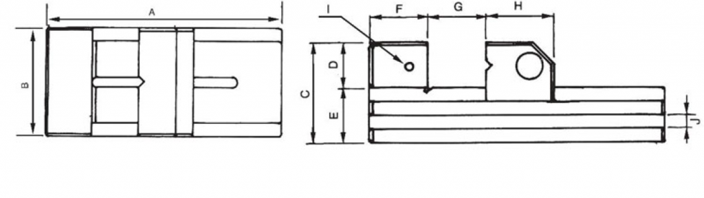 Ê tô máy mài Vertex VC series - AZCOM