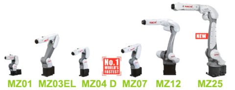 Robot 6 trục Nachi MZ series - AZCOM